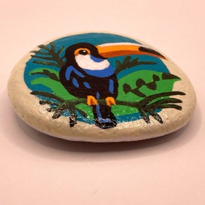 Toucan Rock - Tropical Bird Stone - Garden Stone - Garden Patio Ideas ...