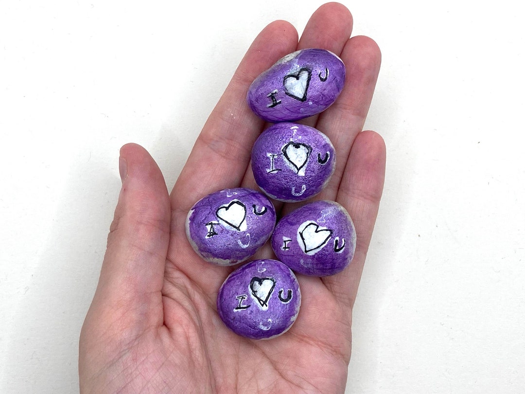 I Heart U Rocks (by My 9 Year Old Daughter) - Rocks for Family - Pocket ...