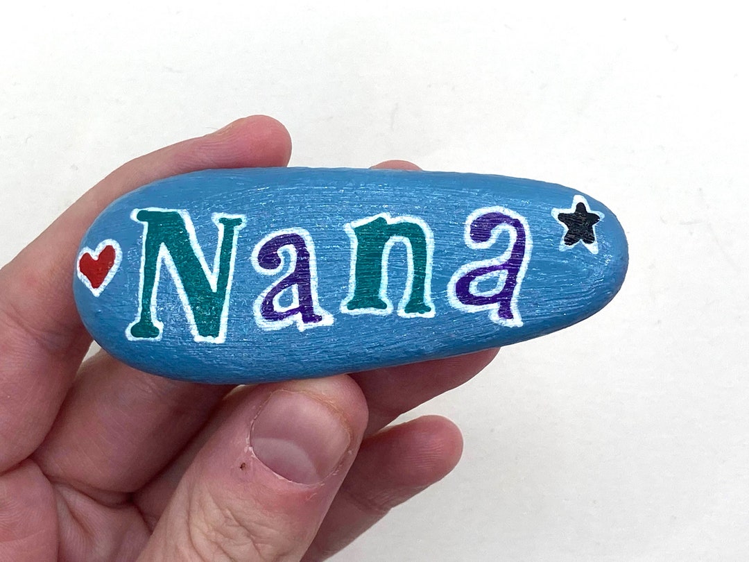 Graveside Stone Memorial Rock in Loving Memory Rock - Etsy