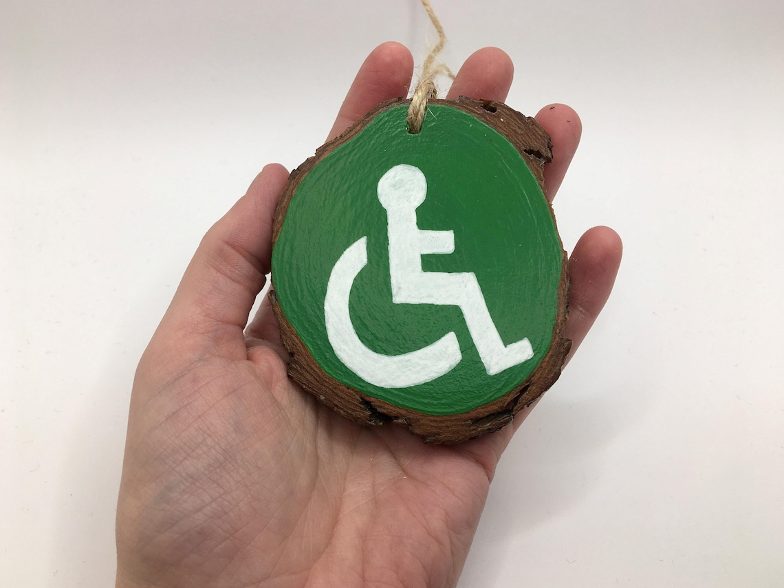 8x7cm Disabled Hanging Sign Door Sign Indoor Decor | Etsy