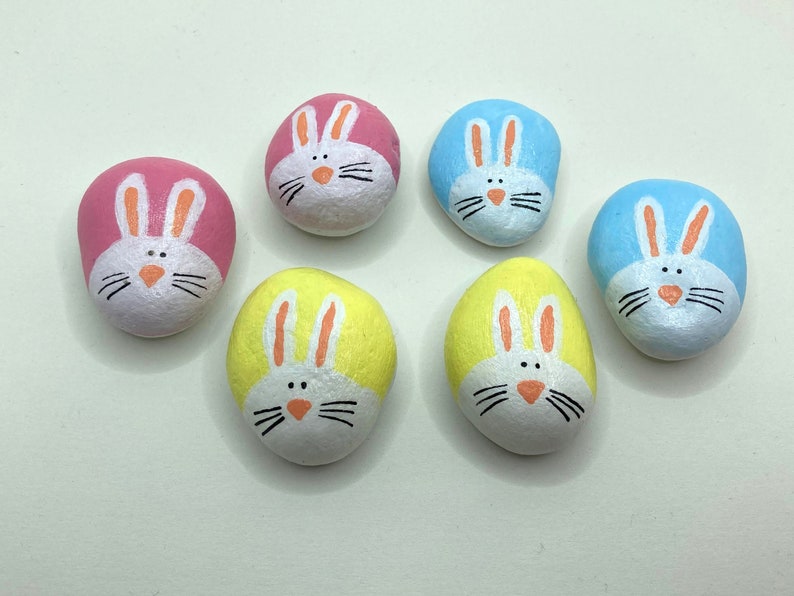 Minimum 3 Rabbit Pebbles - Minimum 3 Rabbits to 10 - Bunny Rocks ...