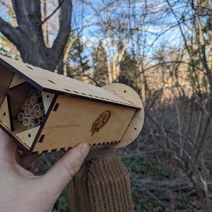 Miniature Native Bee Box I Native Bee Hotel Designed for Them - Etsy