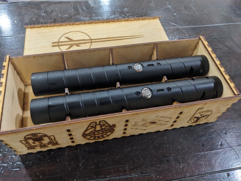 Lightsaber Storage Box - Etsy