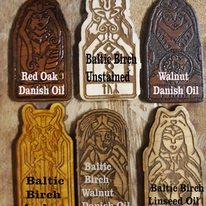 Laser Engraved Orlog Norse God Idols Set (20 Gods) - Etsy