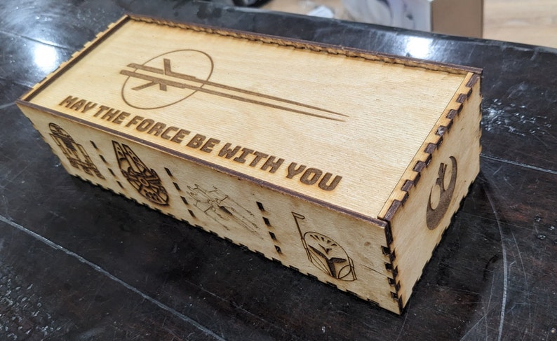Lightsaber Storage Box - Etsy