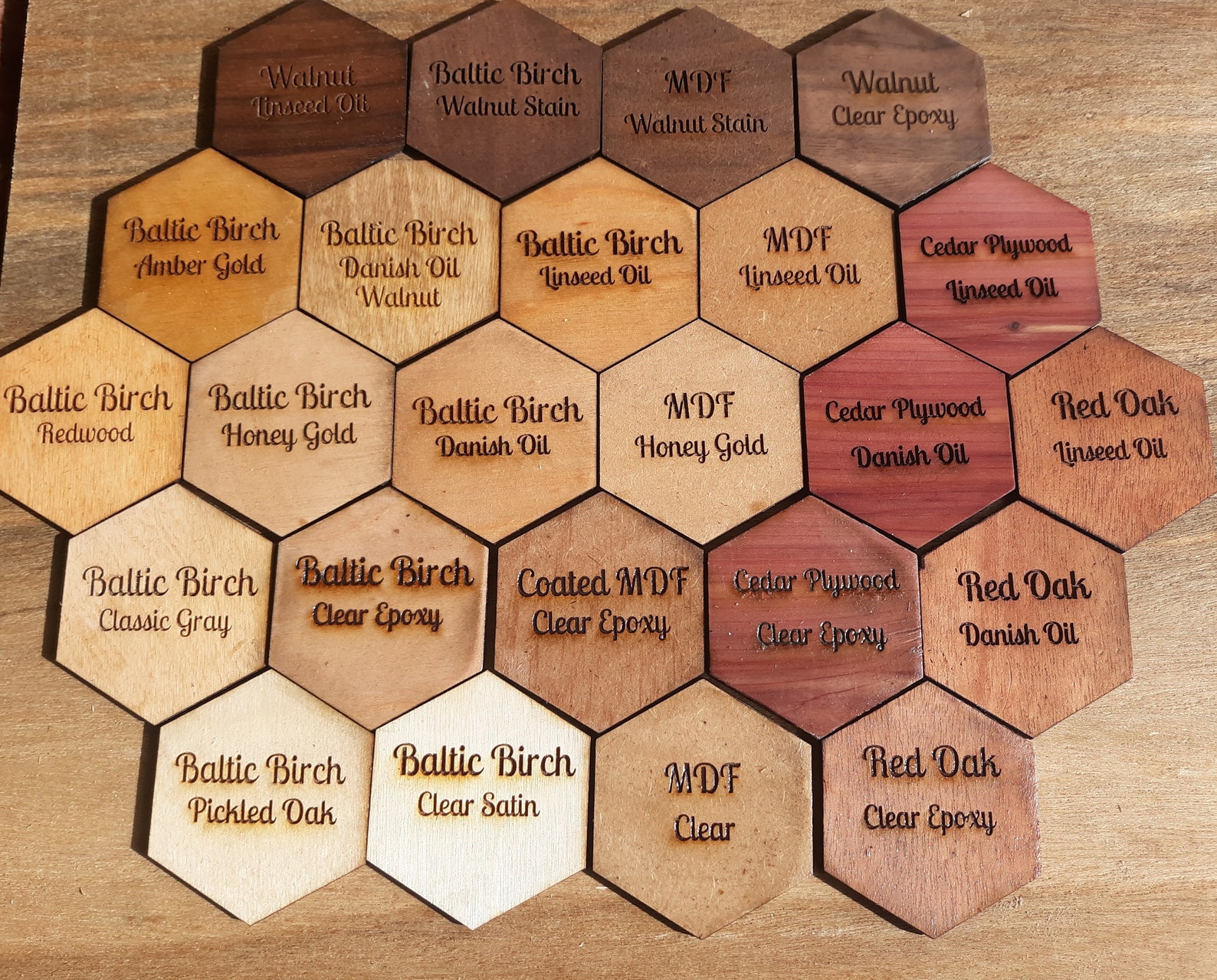 20 Custom Two-sided Laser Engraved Game Wood Tokens - Etsy