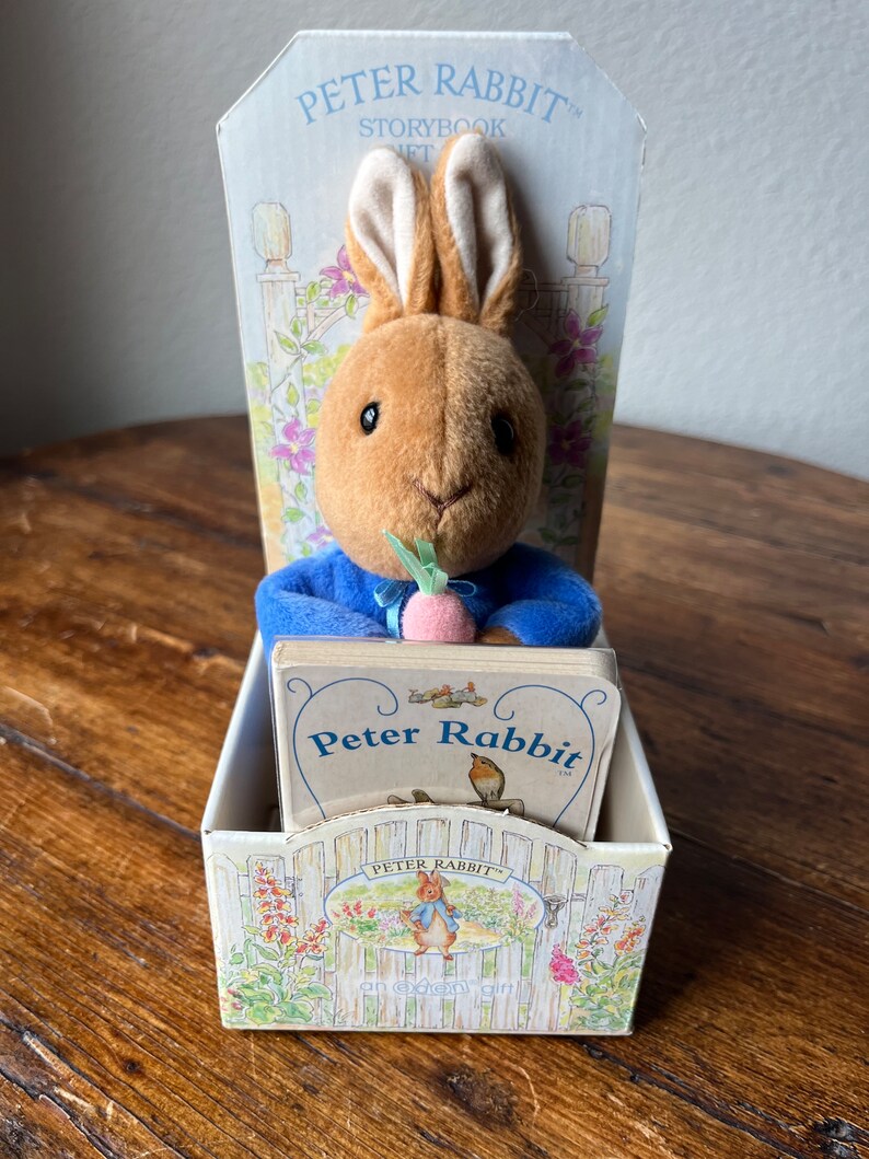 Peter Rabbit Story Book Gift Set - Etsy
