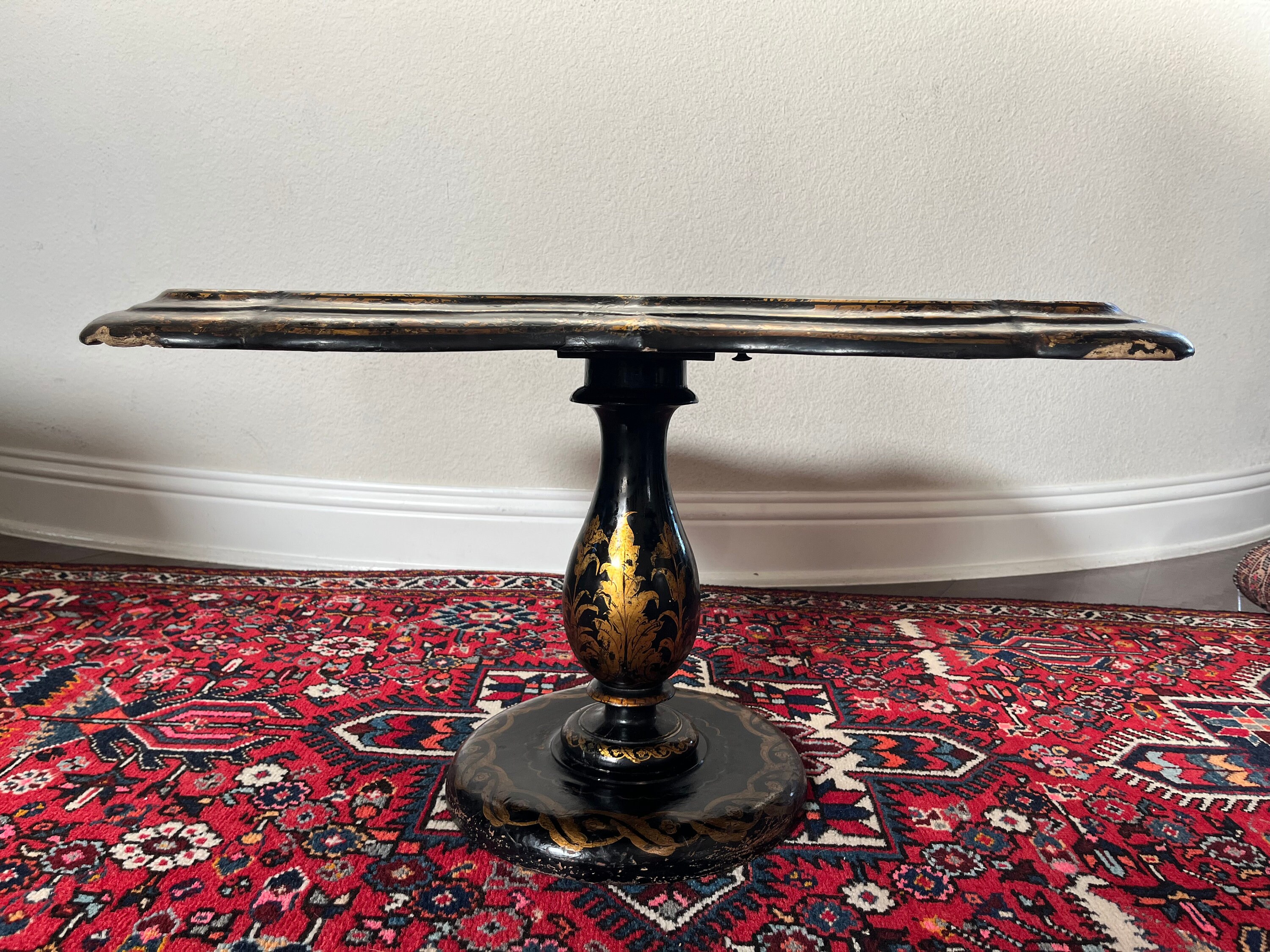 Antique Victorian Paper Mache Jennens and Bettridge Style With Mother ...