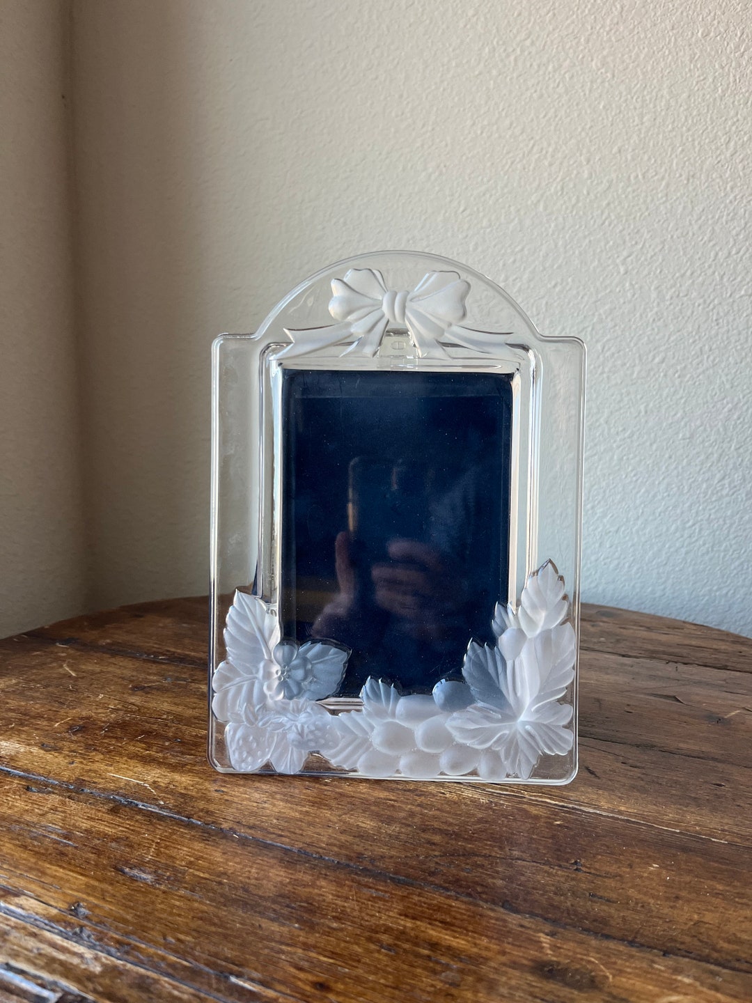 Mikasa Wedding Day Pattern Crystal 4”x6” Picture Frame - Etsy