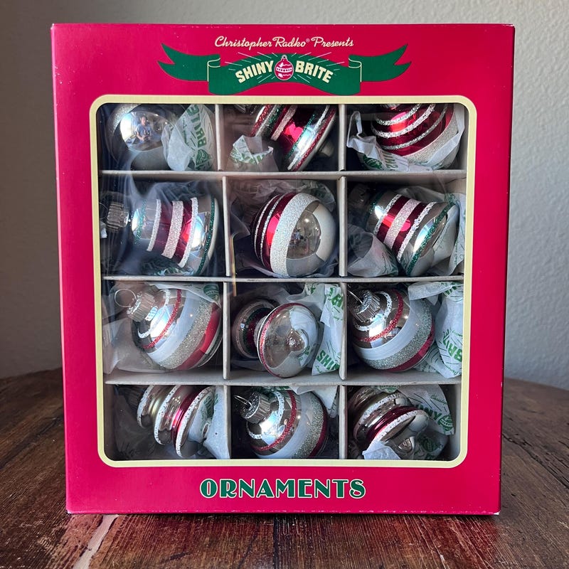 Vintage Shiny Brite Atomic - Etsy UK