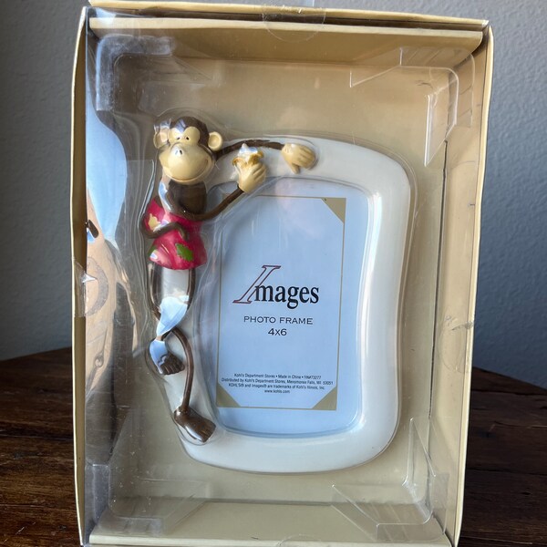 Monkey Picture Frame - Etsy