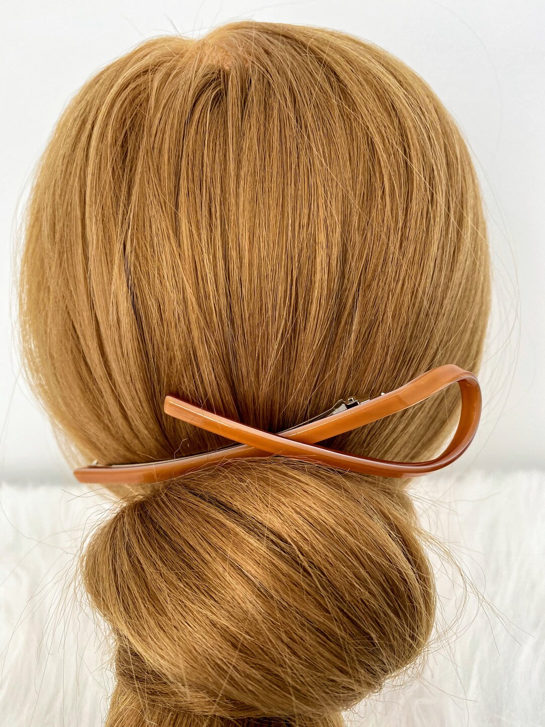 NEW and MORE Colors Available!long Ribbon Resin French Barrettes- Two ...