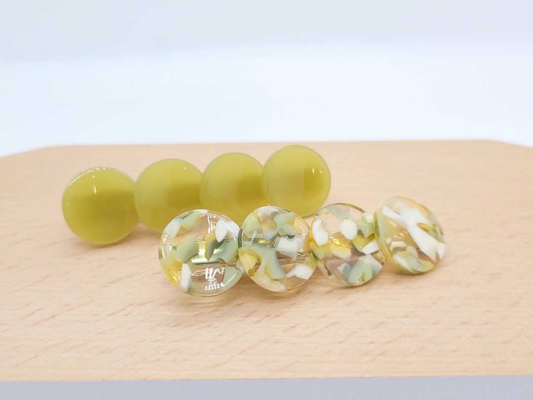 Marble Resin Gold Alligator Matching Hair Clips, Marbling Pattern ...