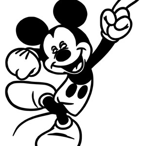 Mickey Mouse Theme HTV. - Etsy