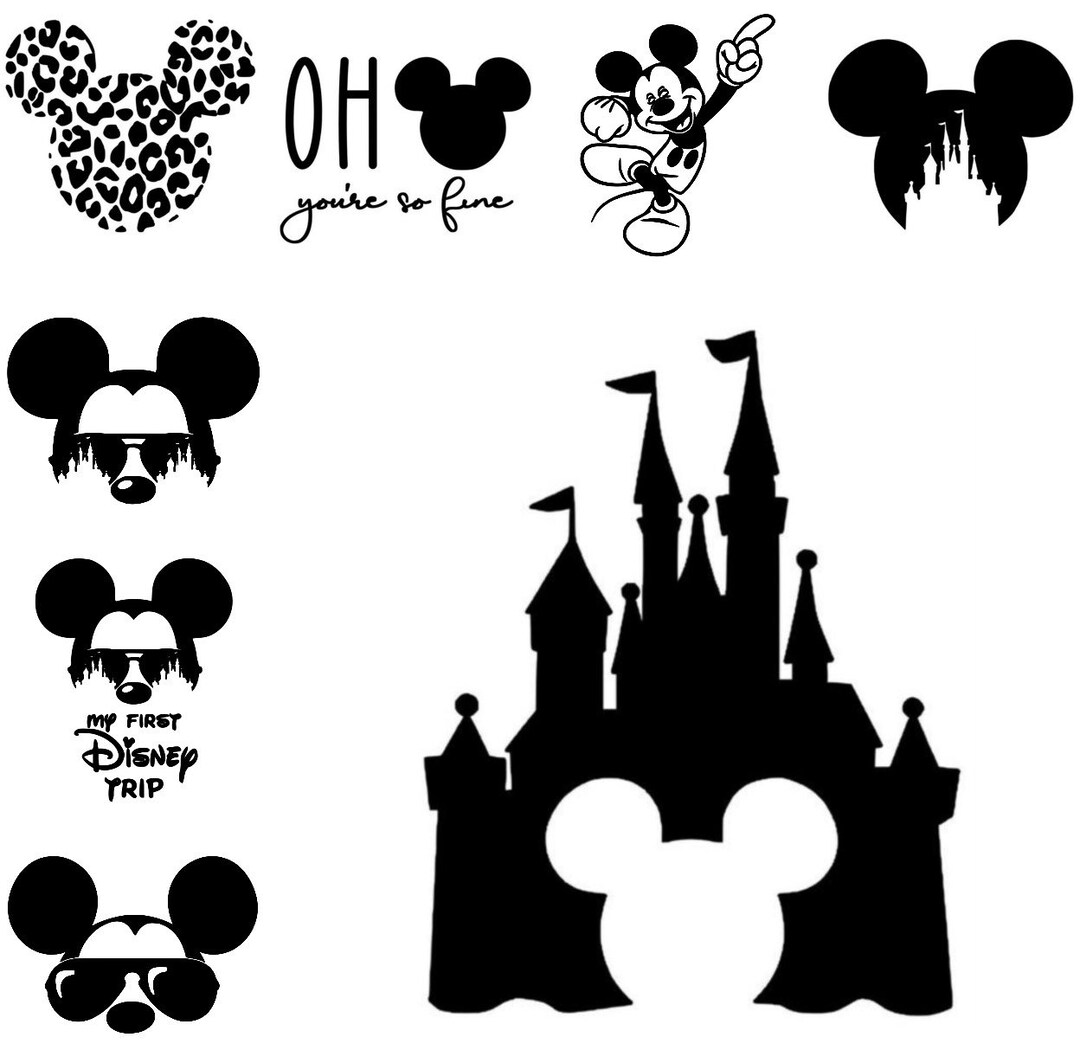 Mickey Mouse Theme HTV. - Etsy