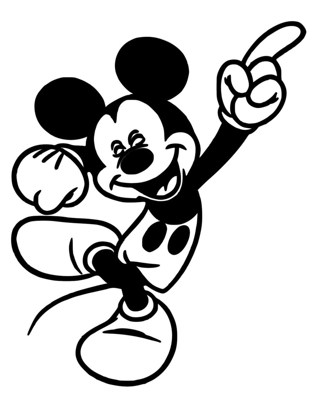 Mickey Mouse Theme Decal. Disney Theme Decal. - Etsy