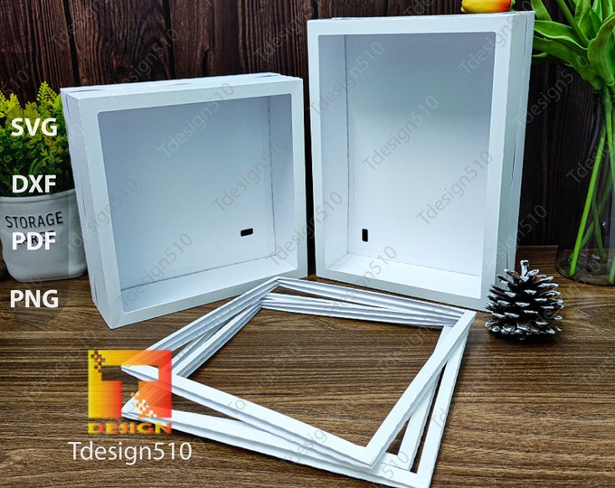 3D Paper Cut Light Box Light Boxes Digital SVG Files - Paper Cut 3d ...