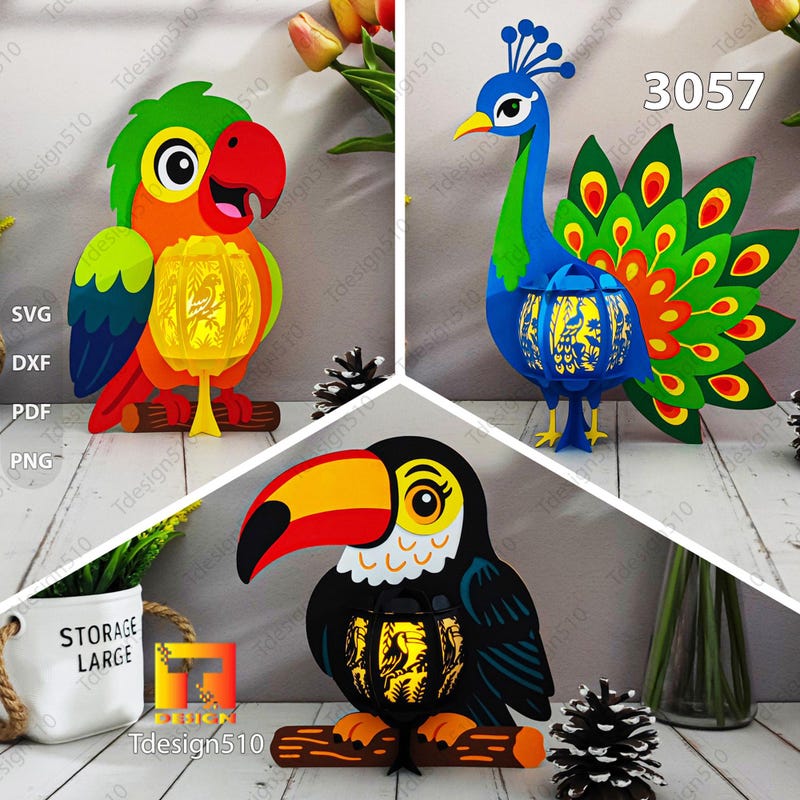 Bird Lamp Toucan - Etsy