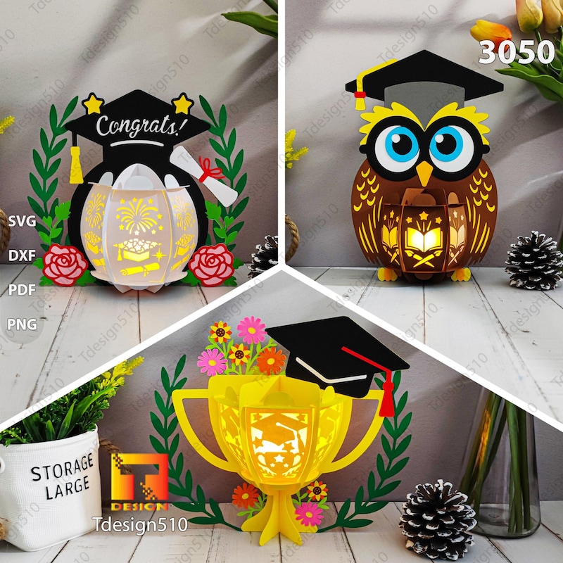 Graduation Owls - Etsy
