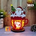 Christmas Hot Cocoa Lantern Paper Cutting 3D Shadow Box Papercut ...