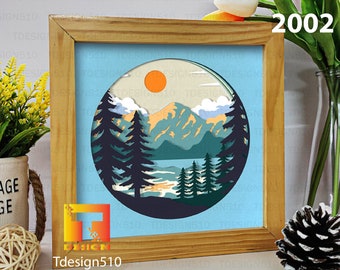 City of London Paper Cut Light Box Template, Shadow Box, 3D Papercut ...