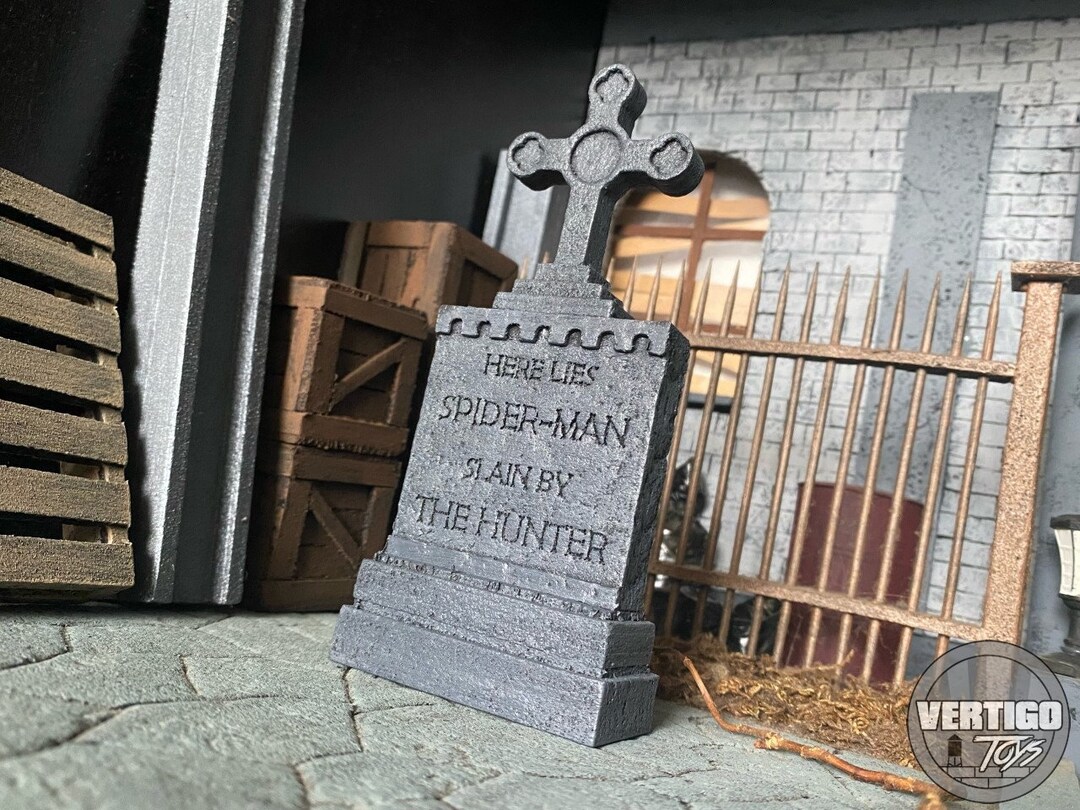 1:12 Scale Spider-man Tombstone kraven's Last Hunt / Hand Made Action ...