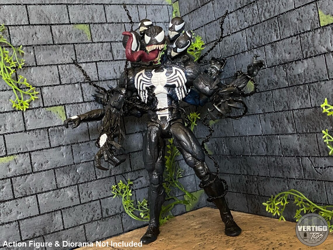 1:12 Scale Poseable Venom Webbing Effect / Hand Made Action | Etsy