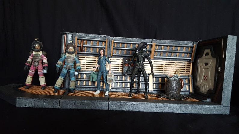 1:12 Custom Nostromo C Deck Corridor Diorama Alien Inspired | Etsy