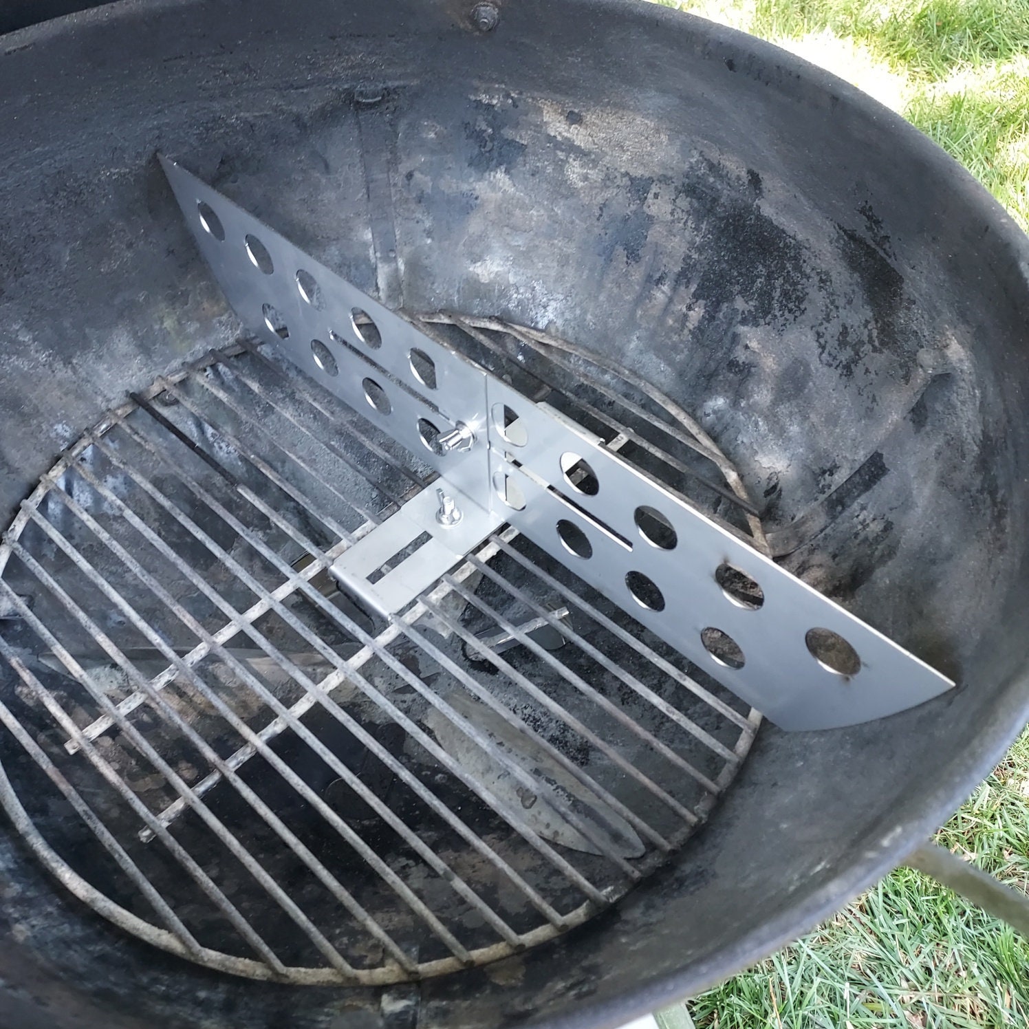 Adjustable Charcoal Wall for Weber Kettle Grills - Etsy