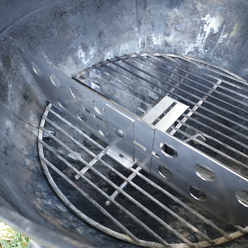 Adjustable Charcoal Wall for Weber Kettle Grills - Etsy