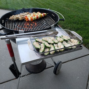 Side Table for Weber Charcoal Kettle Grill 22" and 26" - Etsy