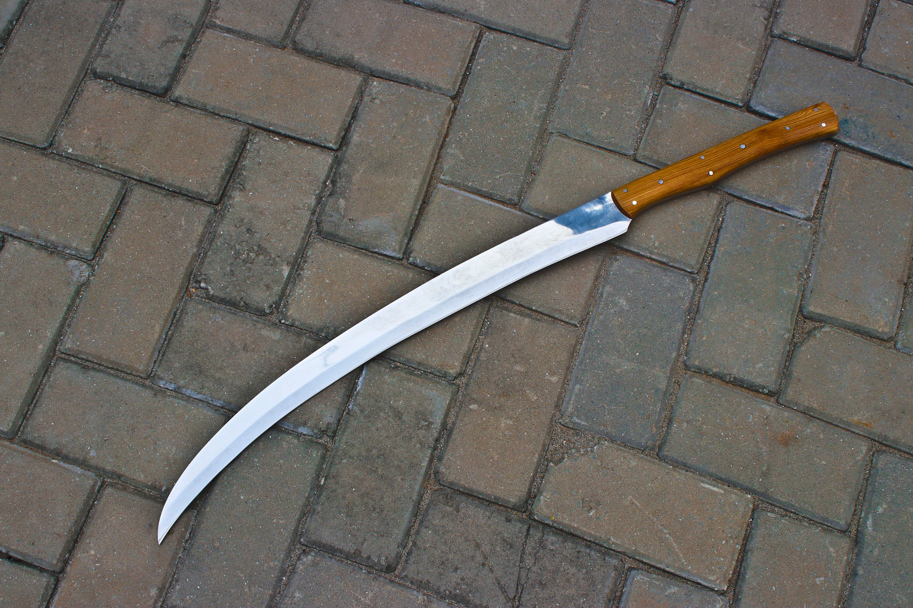 Handmade D2 Tool Steel Curve Sword With Sheath Best Halloween - Etsy