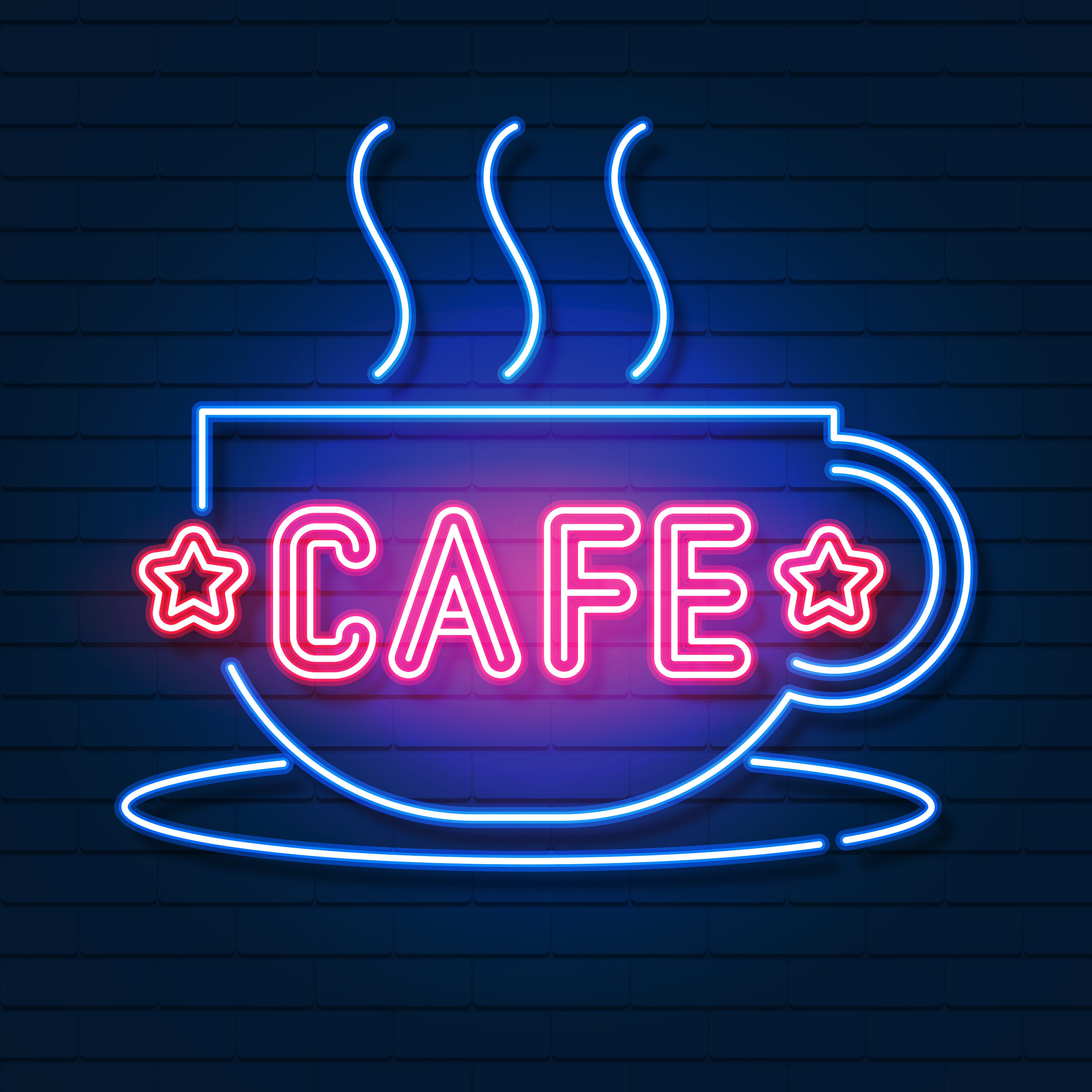 Cafe Logo Neon Led | Etsy