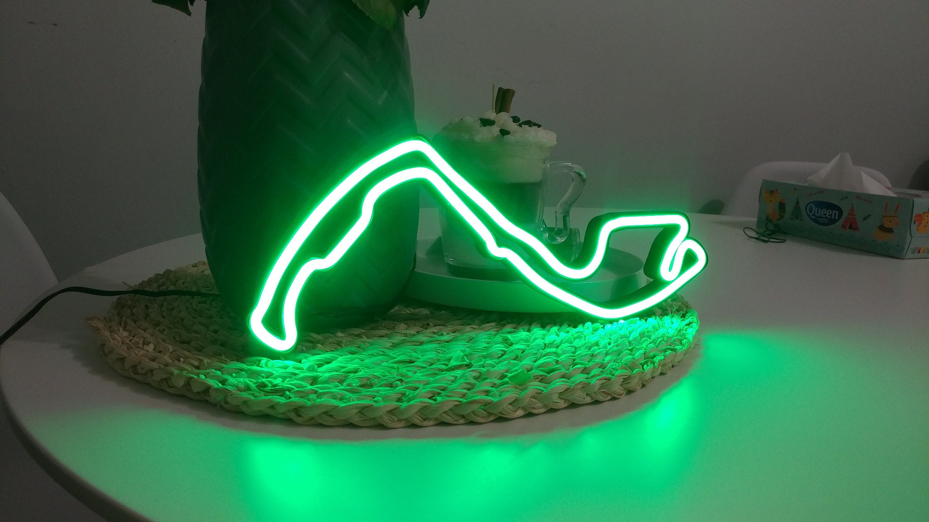 Neon F1 Sign Led Wall decor Monaco F1 Grand Prix Circuit | Etsy