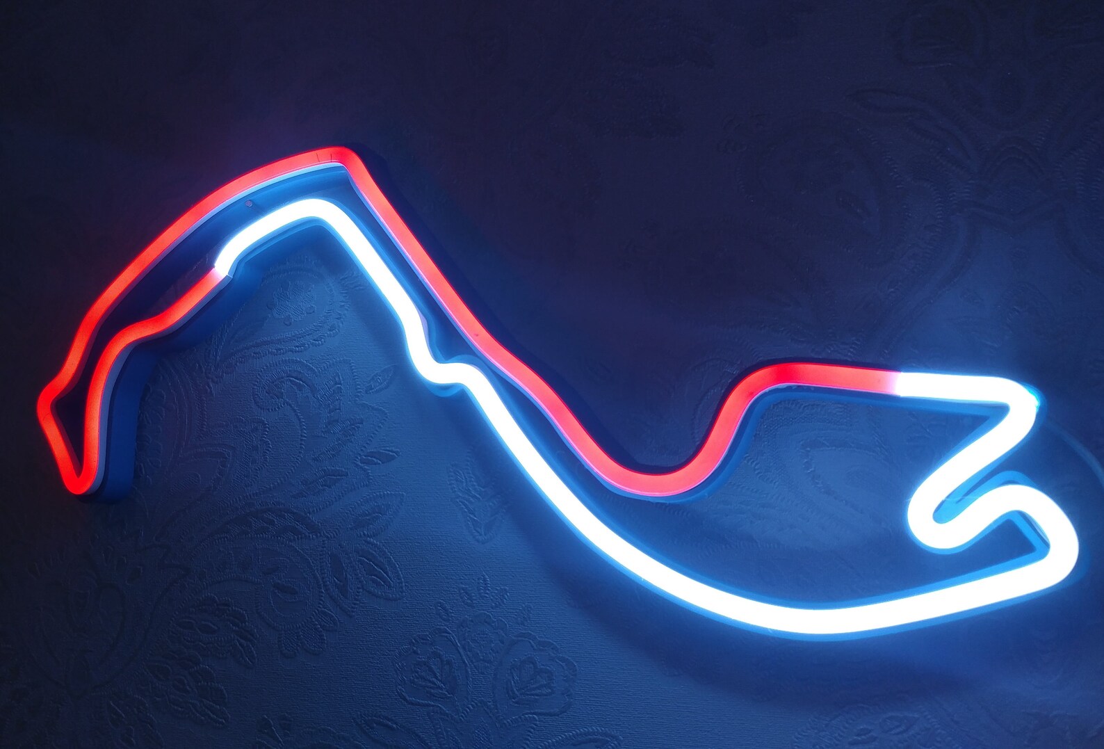 Neon F1 Sign Led Wall décor Monaco F1 Grand Prix Circuit Track | Etsy
