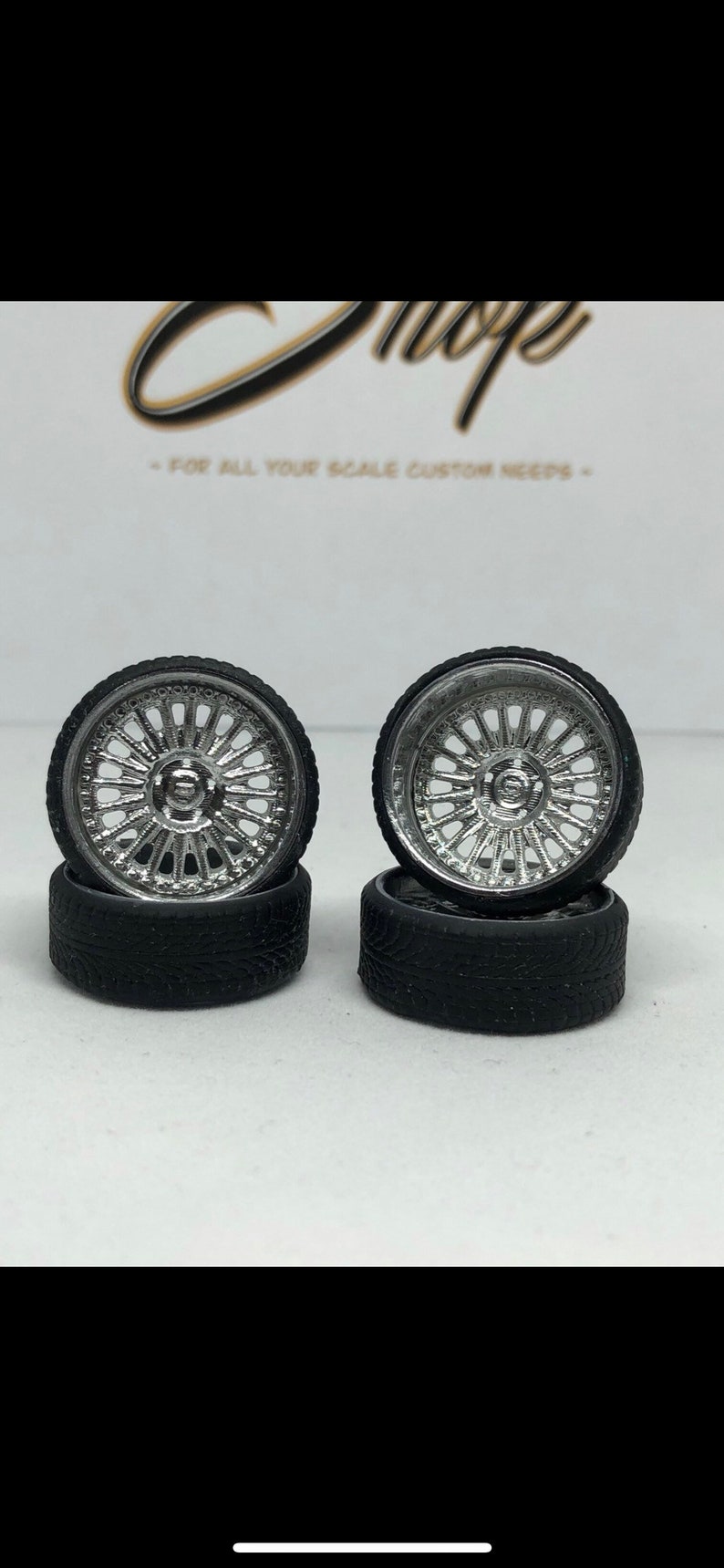 3D Printed Wheels for 1/25 Scale Model Vossen Er-a - Etsy