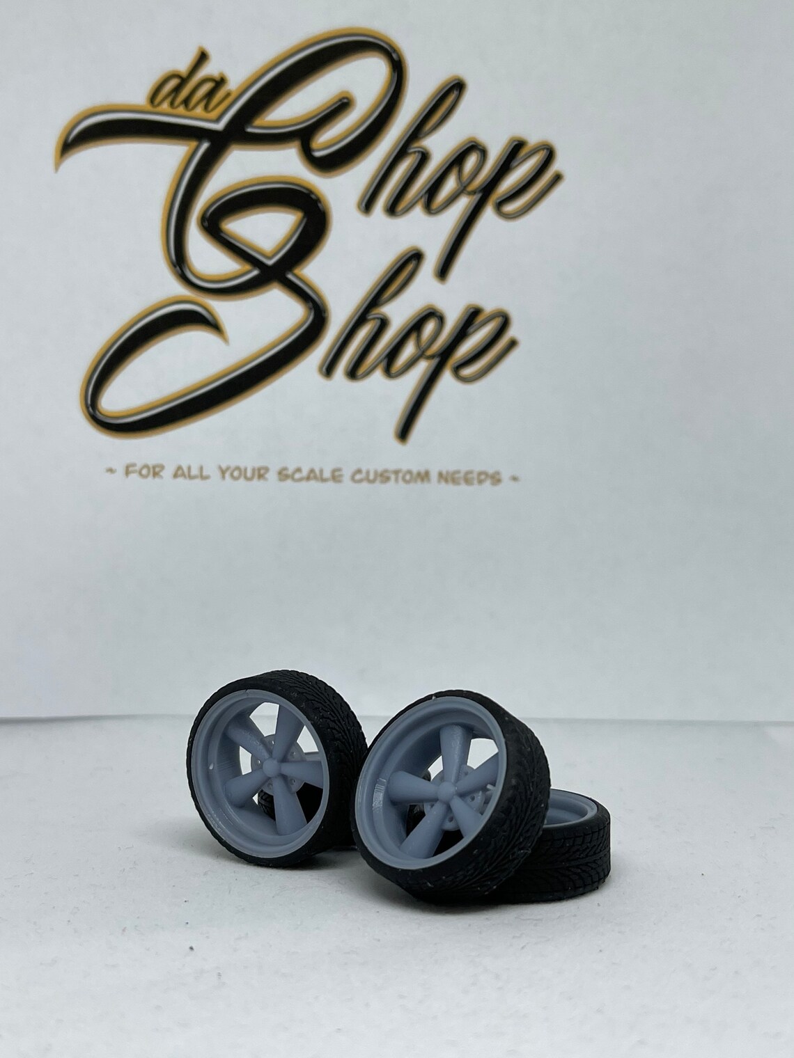 3D Printed Wheels for 1/25 Scale Model Cragar/torque Thrust - Etsy