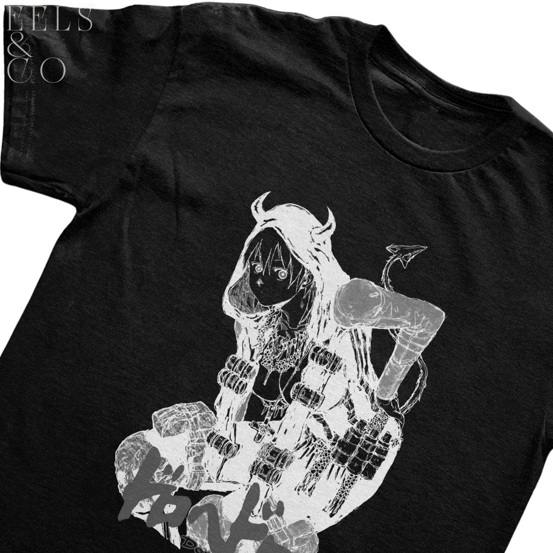 DEVIL NIKAIDO Dorohedoro T-shirt in BLACK - Etsy