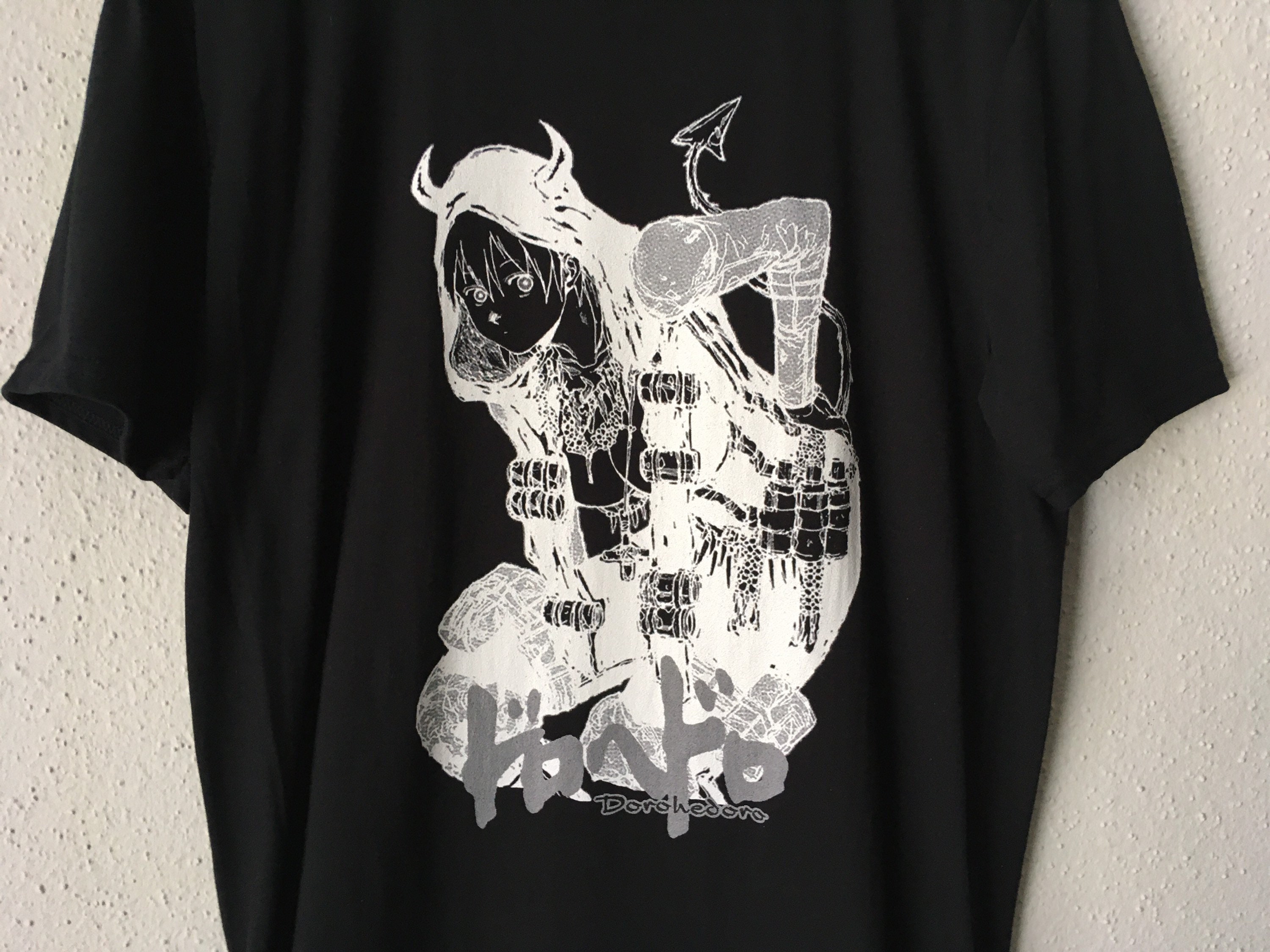 DEVIL NIKAIDO Dorohedoro T-shirt in BLACK | Etsy