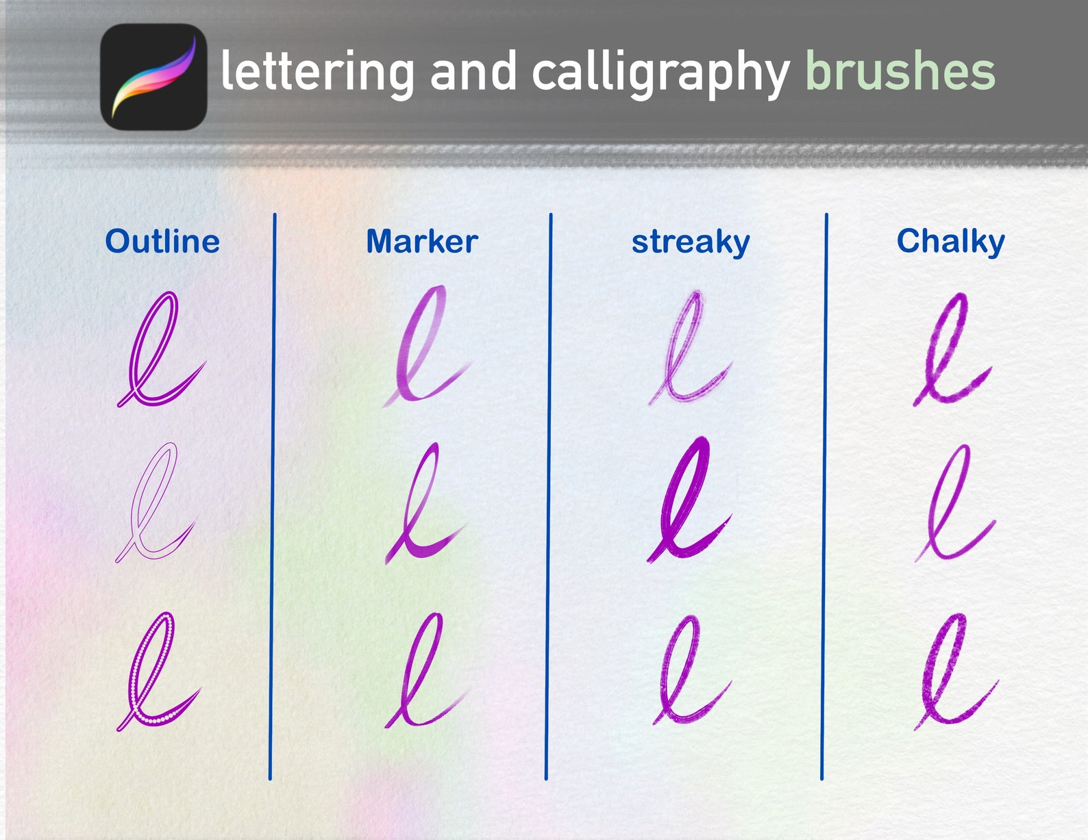60 Lettering Brushes and Calligraphy Brushes Handwriting | Etsy