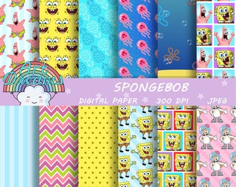 Printable Spongebob - Etsy