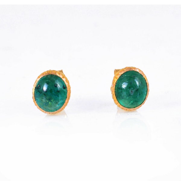 Emerald Earrings - Etsy