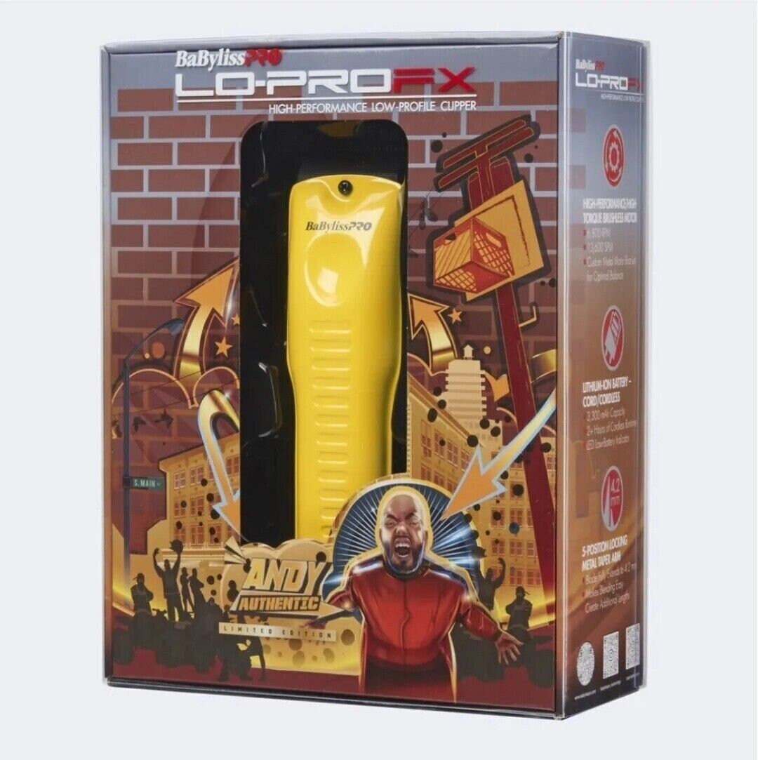 Babyliss Pro Lo-pro Fx Clipper Yellow - Etsy