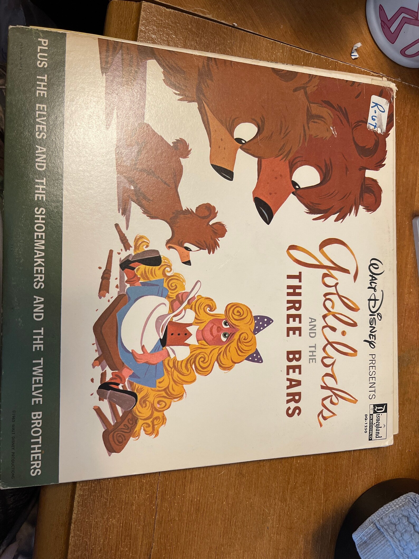 Walt Disney Goldilocks and The Three Bears LP | Etsy