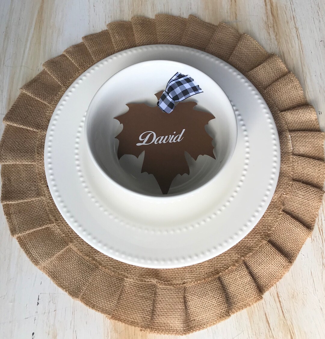 Place Cards, Vinyl Names, Vinyl Place Settings, Personalized Place ...