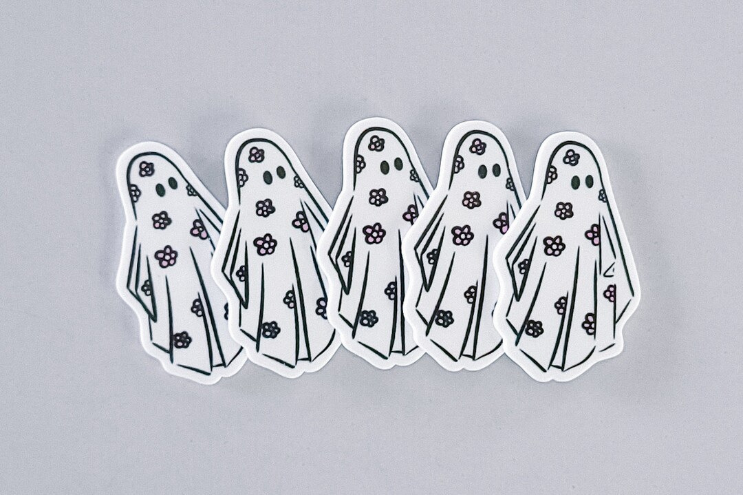 Planar Resin Flatback | Boho Ghosts | 5 Ct. - Etsy