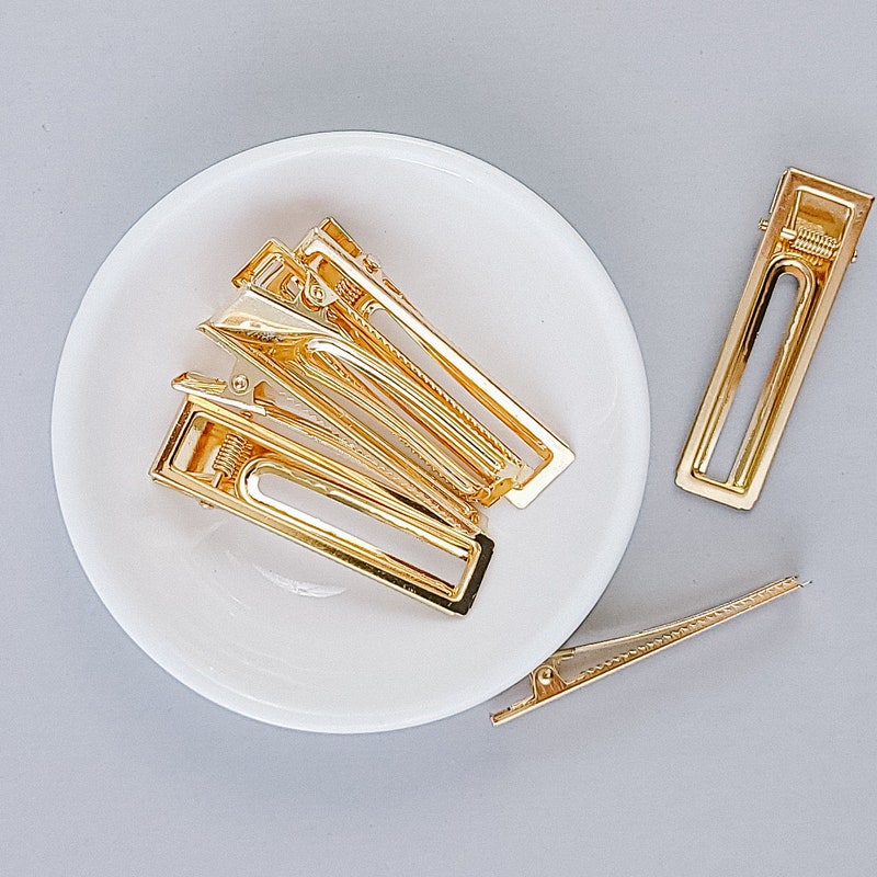 Gold Hair Clip - Etsy