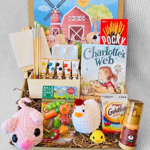 Gift Box for Kids, Farm Gift, Custom Busy Box for Kids, Personalized ...