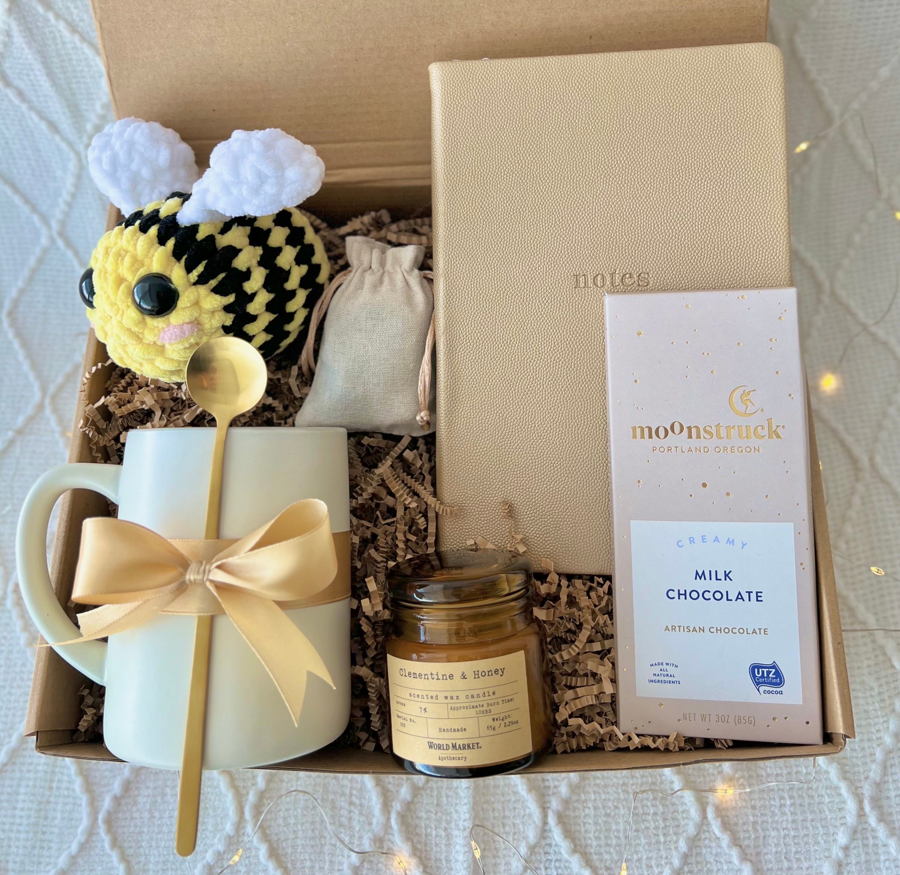 Get Well Soon, Sending A Hug Gift Box, Sunshine Care Package, Thinking ...