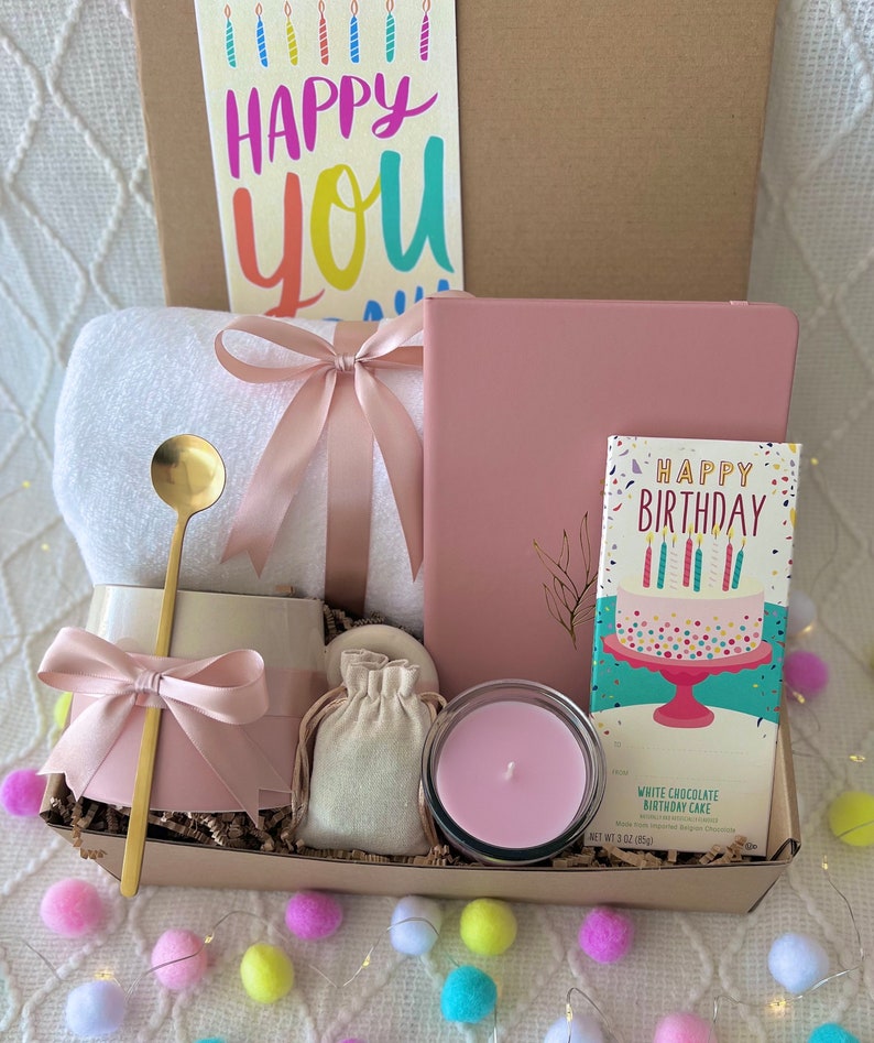 Birthday Gift Box, Birthday Care Package, Thinking of You, Gifts for ...